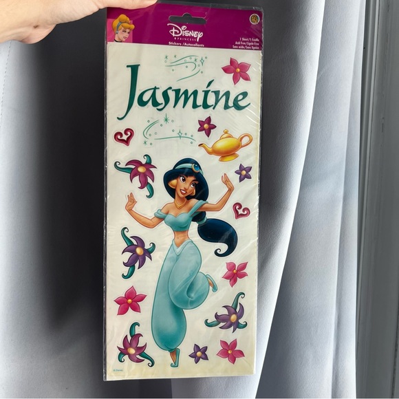 Disney | Office | Vintage Sandylion Disney Princess Jasmine Sticker Set ...